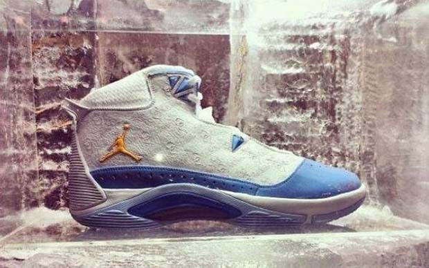 Jordan Melo Shoes 10 Year Anniversary Display