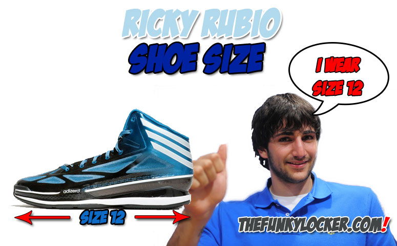 Ricky Rubio Shoe Size - Find Out What Size Sneakers Rubio Wears
